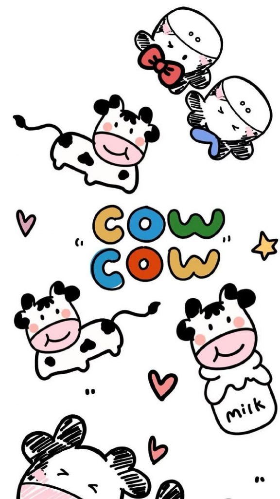 Tổng hợp 87+ Hình nền bò sữa cute cho điện thoại