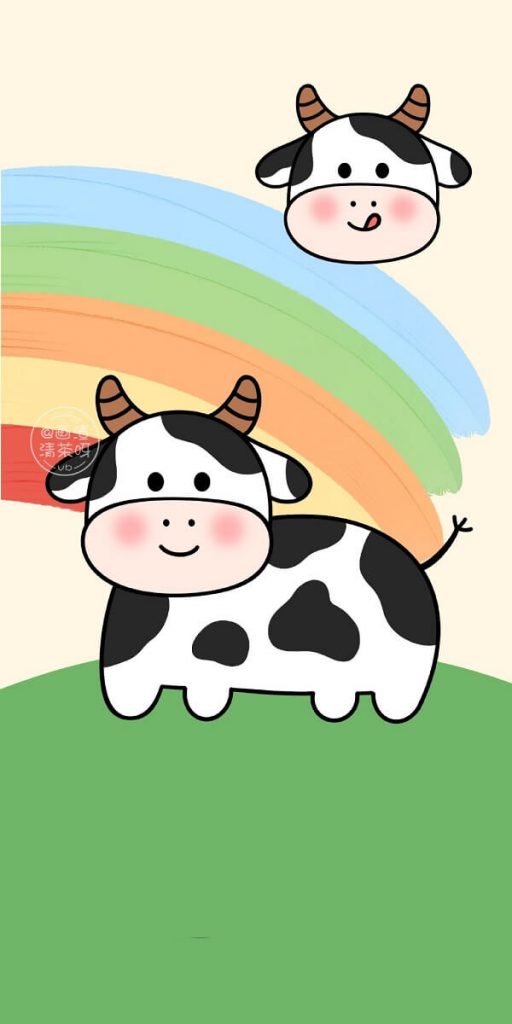 Tổng hợp 87+ Hình nền bò sữa cute cho điện thoại