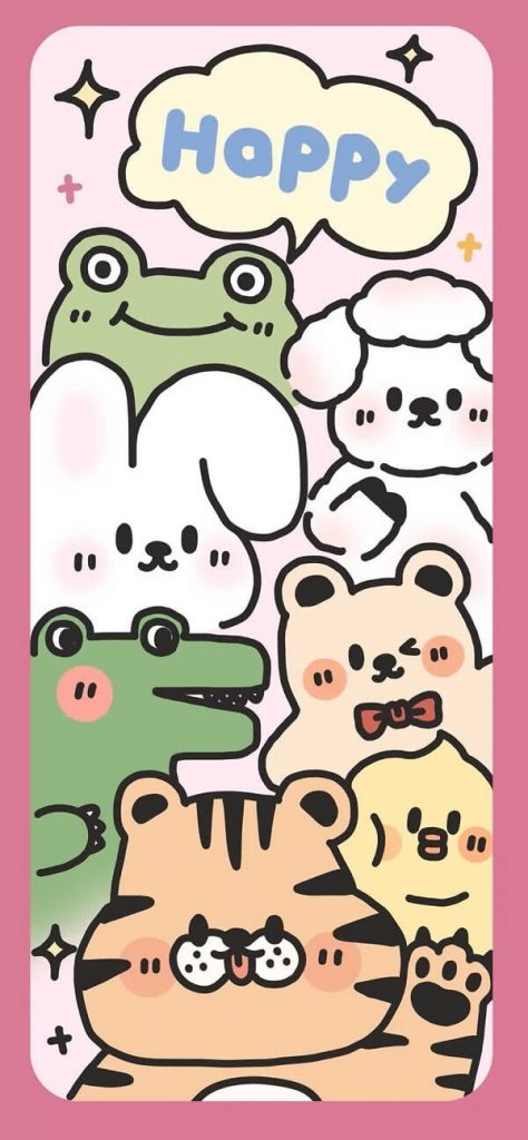 Tổng hợp 128+ Hình nền khủng log cute, ngộ nghĩnh, đáng yêu