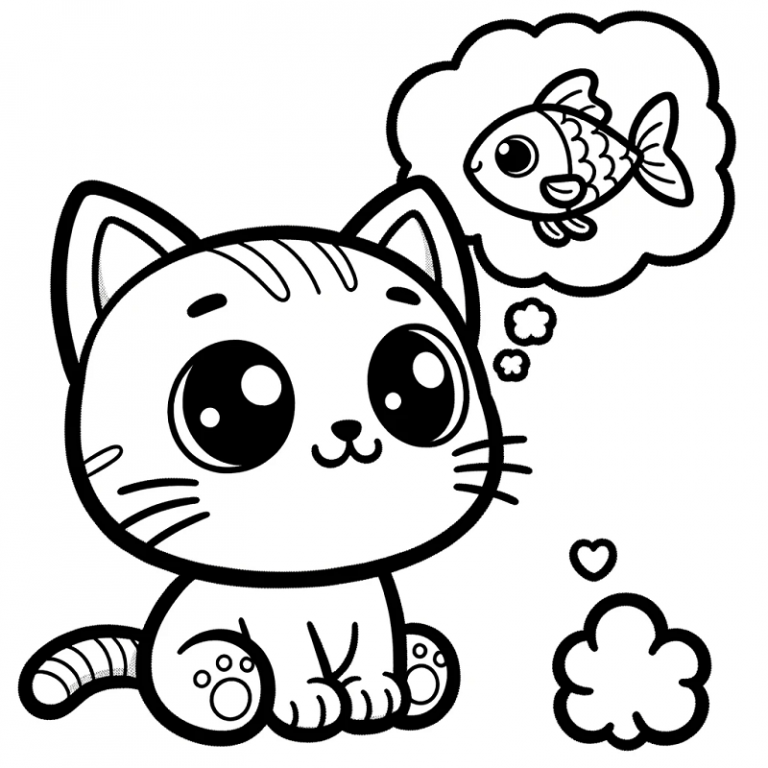 Tổng hợp 88+ Tranh tô màu con mèo đáng yêu cho bé