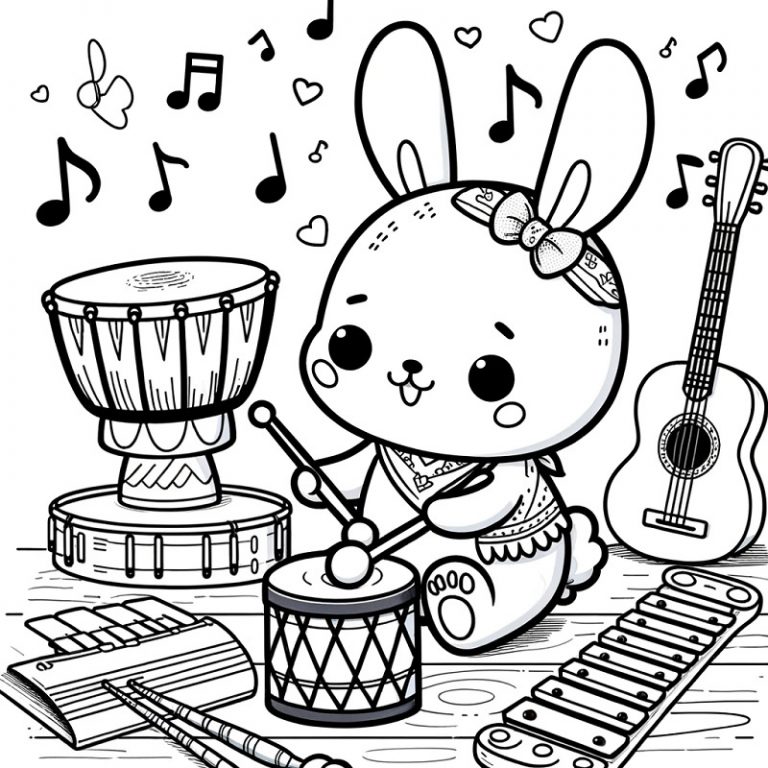 Tổng hợp 88+ Tranh tô màu con thỏ dễ thương chô bé 5 tuổi