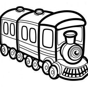 Top 88+ Tranh tô màu đoàn tàu chạy trên đường ray cho bé