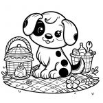 89+ Tranh tô màu con chó giúp trẻ phát triển trí tưởng tượng