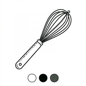 Tổng hợp 88+ Tranh tô màu đầu bếp và dụng cụ đầu bếp cho bé