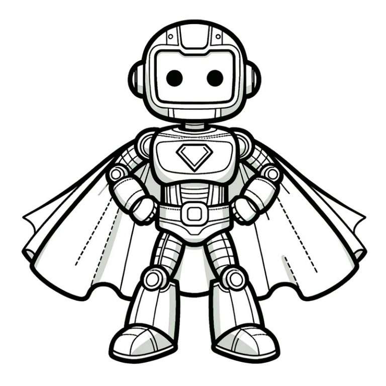 Tổng hợp 78+ Tranh tô màu robot độc đáo dành cho bé trai