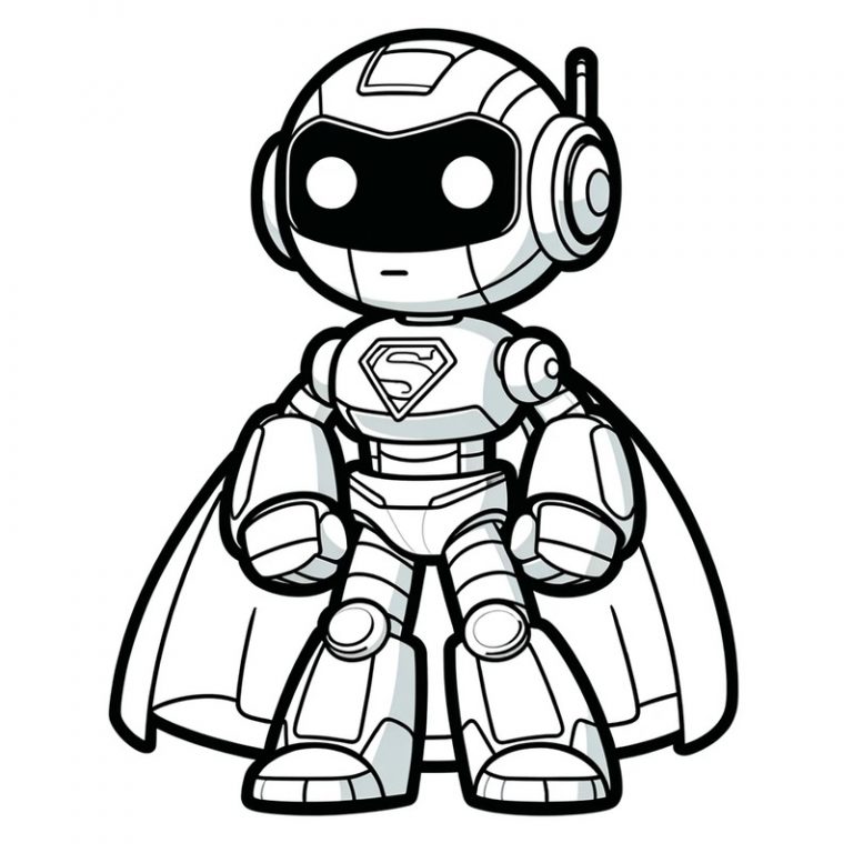 Tổng hợp 78+ Tranh tô màu robot độc đáo dành cho bé trai