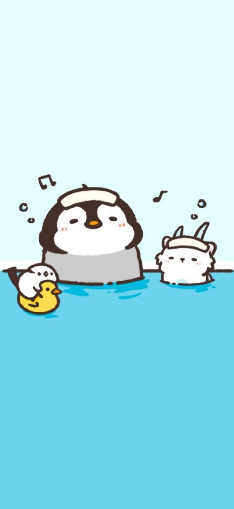 98+ Hình nền chim cánh cụt dễ thương, cute cho điện thoại