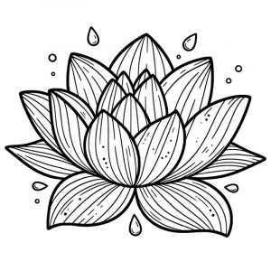Tổng hợp 89+ Tranh tô màu hoa Sen đẹp nhất cho bé tập tô