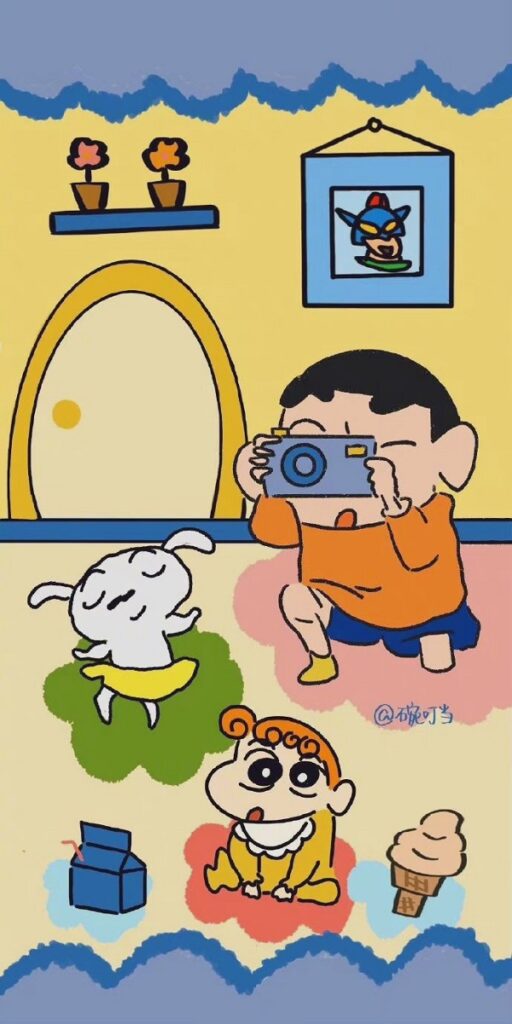 Tổng hợp 99+ Hình nền cu Shin cute đáng yêu, ngộ nghĩnh