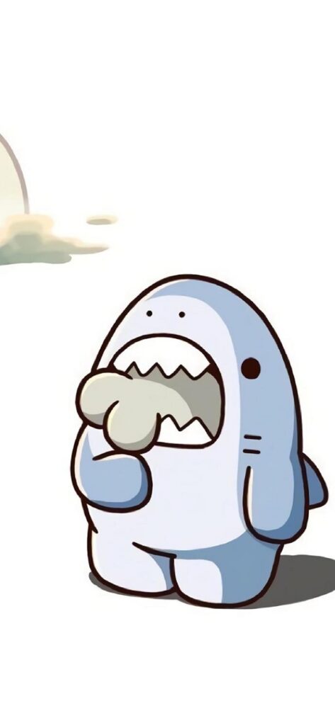 93+ Hình nền cá mập cute chibi, mạnh mẽ cho điện thoại, PC