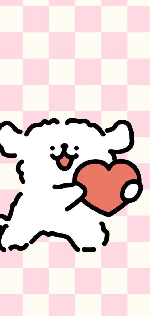 Top 89+ Hình nền Line Puppy hình ảnh chú cún cute, dễ thương