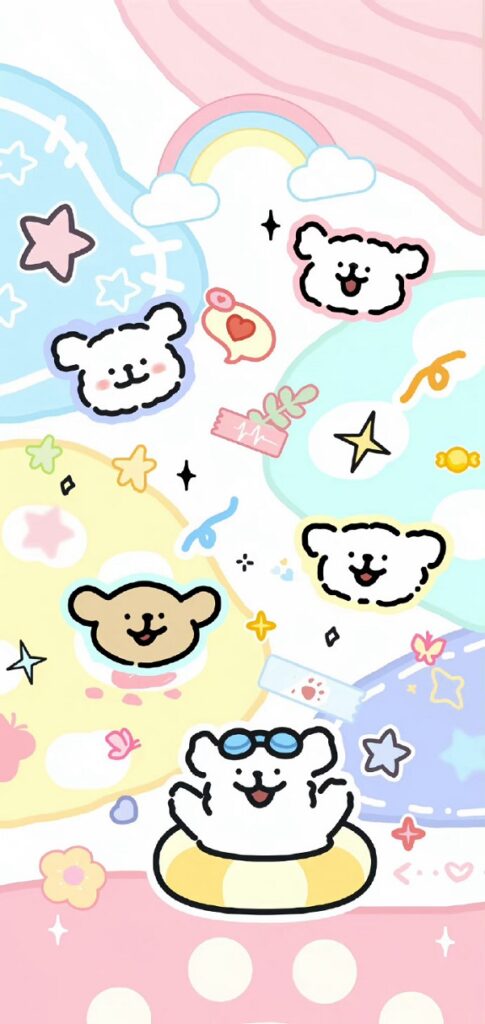 Top 89+ Hình nền Line Puppy hình ảnh chú cún cute, dễ thương