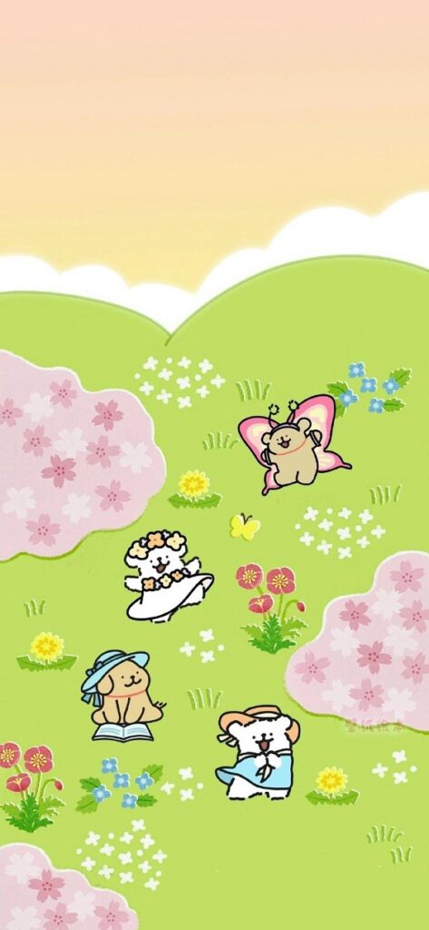 Top 89+ Hình nền Line Puppy hình ảnh chú cún cute, dễ thương