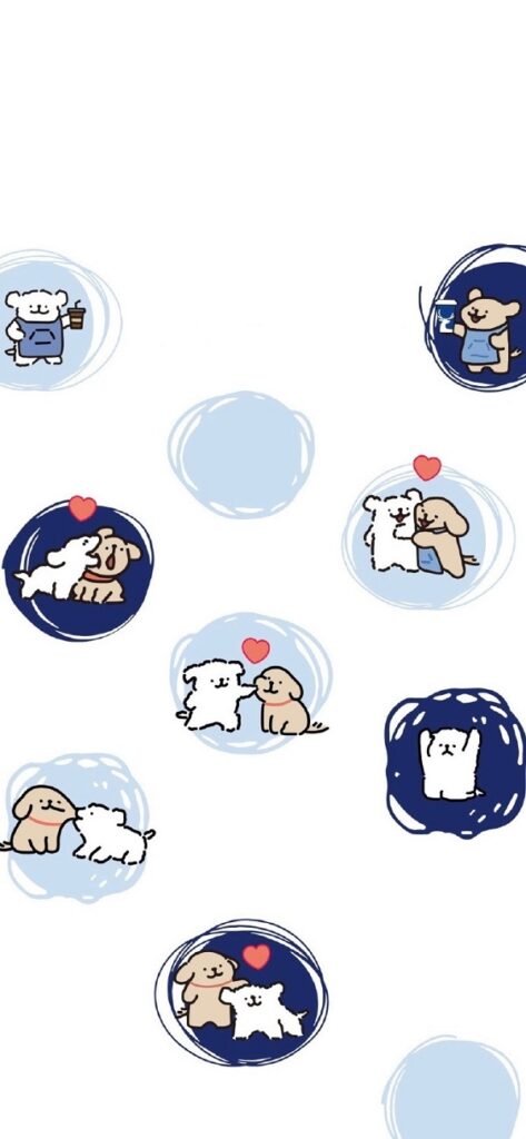 Top 89+ Hình nền Line Puppy hình ảnh chú cún cute, dễ thương