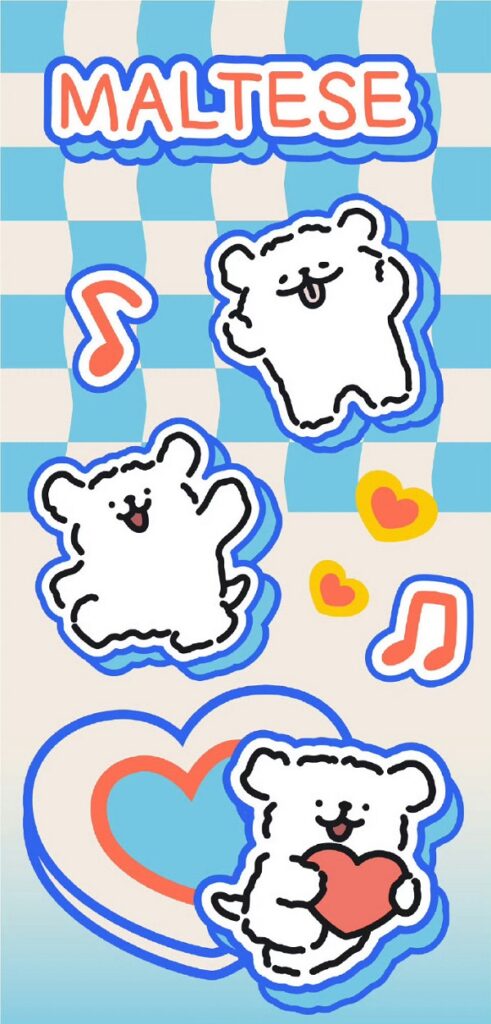 Top 89+ Hình nền Line Puppy hình ảnh chú cún cute, dễ thương