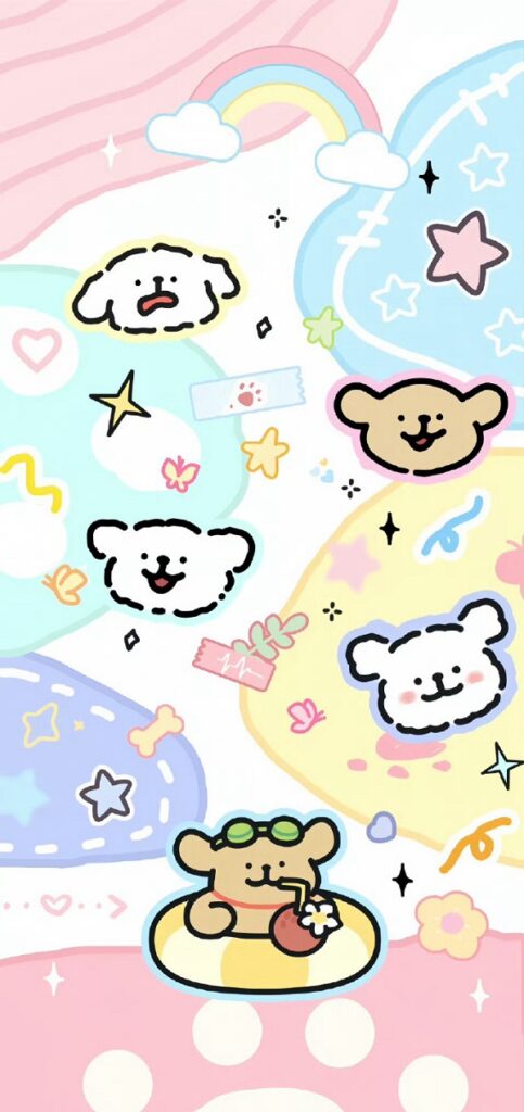 Top 89+ Hình nền Line Puppy hình ảnh chú cún cute, dễ thương