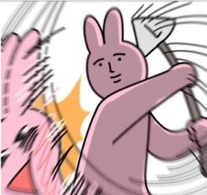 Tổng hợp 89+ Meme thỏ hồng tinh nghịch, dáng lầy lội khó đỡ