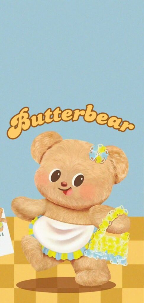 Tổng hợp 140+ Hình nền Butter Bear dễ thương và ngọt ngào