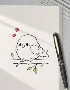 Tổng hợp 4 cách vẽ con chim dễ thương đẹp mê ly không lối về